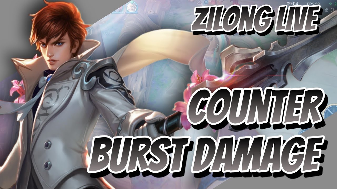 Counter Burst Damage | Live Commentary Zilong Gameplay | Honor of Kings ...