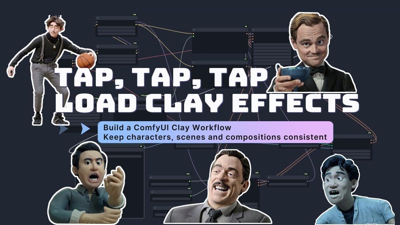 The best clay effects! Build a consistent workflow of characters and ...