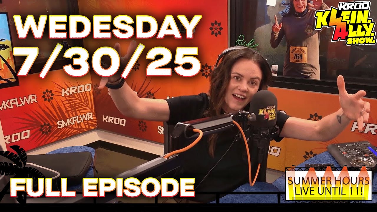 Klein. Ally. Show. on KROQ | Tuesday, July 29, 2025 - YouTube