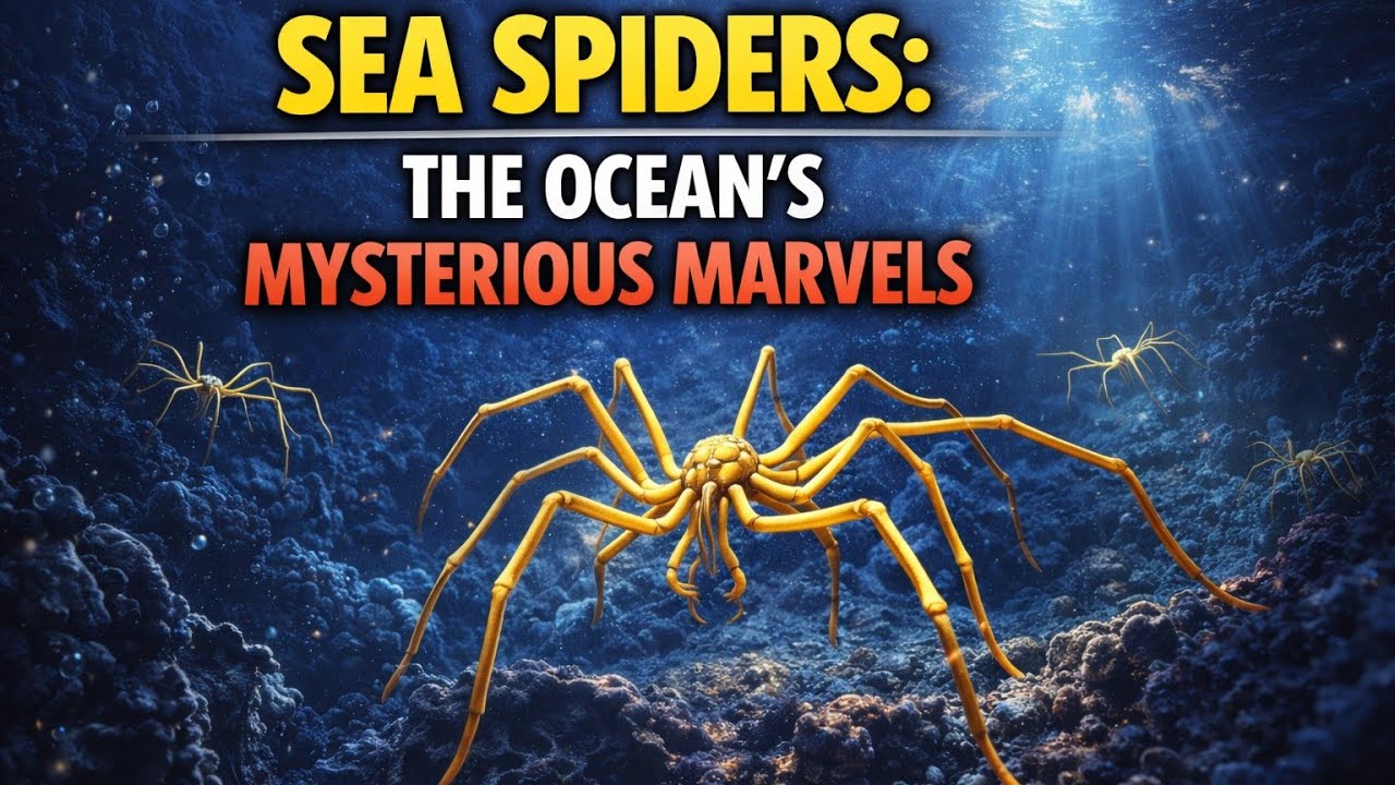 Sea Spiders: The Ocean's Mysterious Marvels - YouTube
