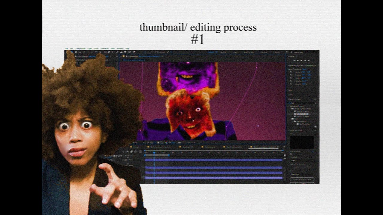 my editing process #1 - YouTube