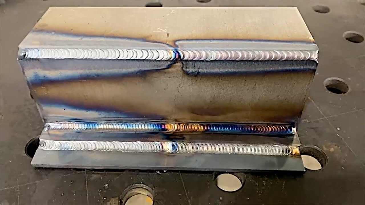 TIG Welding Carbon Steel Tee Joint Made Simple - YouTube