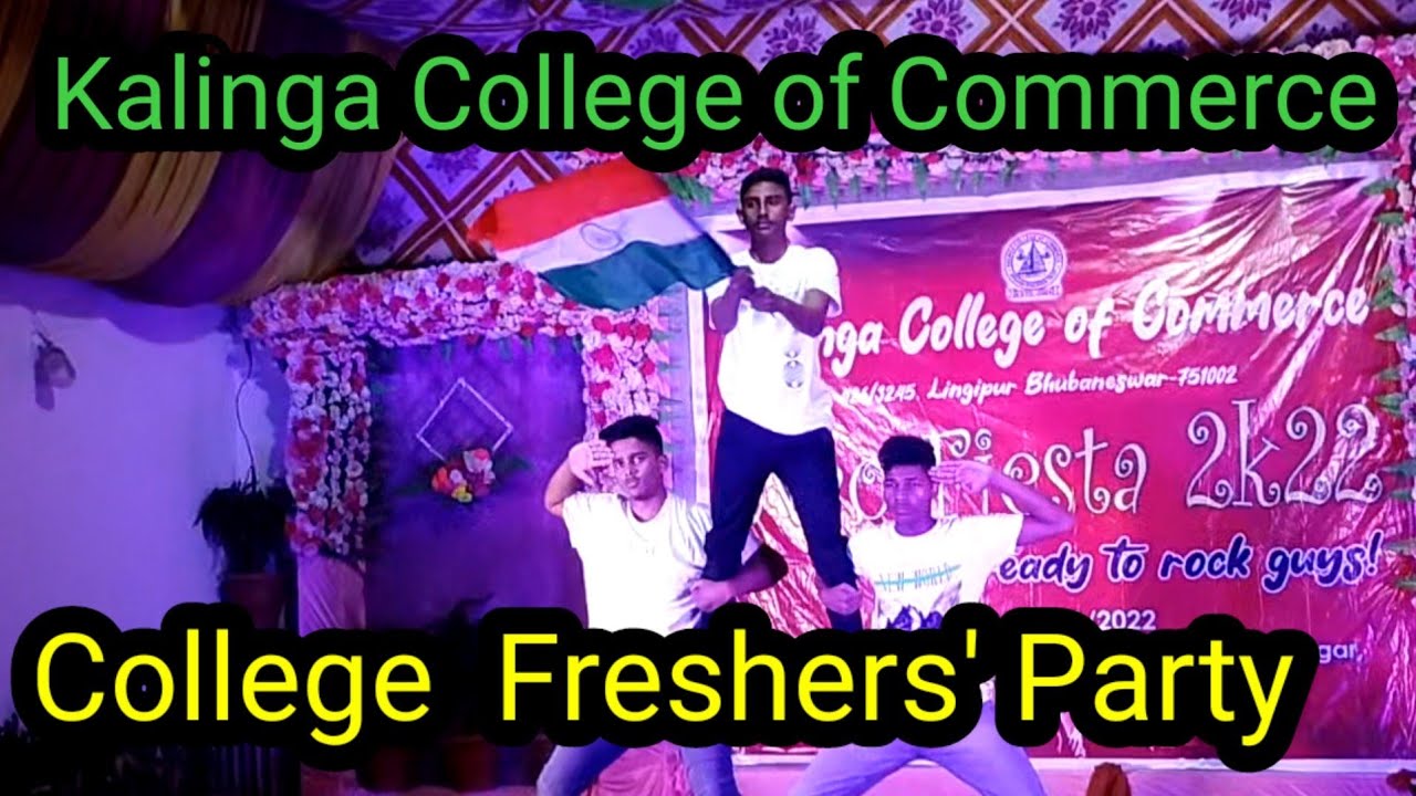 College Freshers' Party 2022 || New students welcome party||Kalinga ...