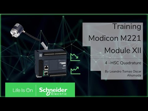 Training - M221 - M12.3 How to use High Speed Counter as Quadrature ...