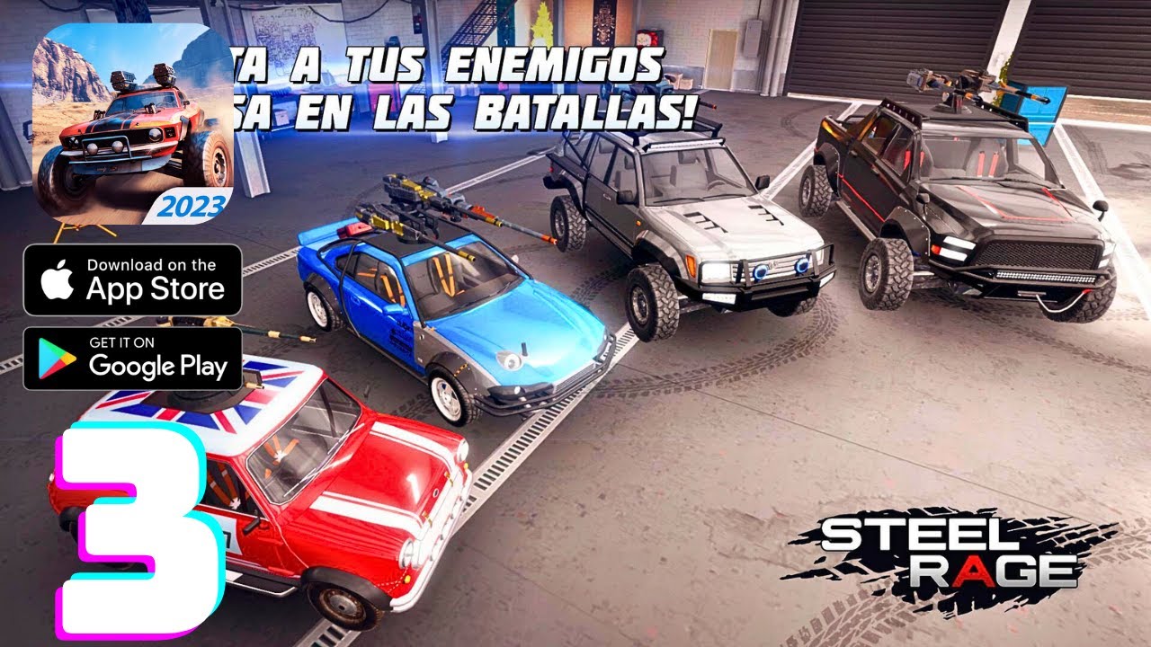 Steel Rage: Mech Cars PvP War Gameplay Walkthrough - Part 3 (iOS ...