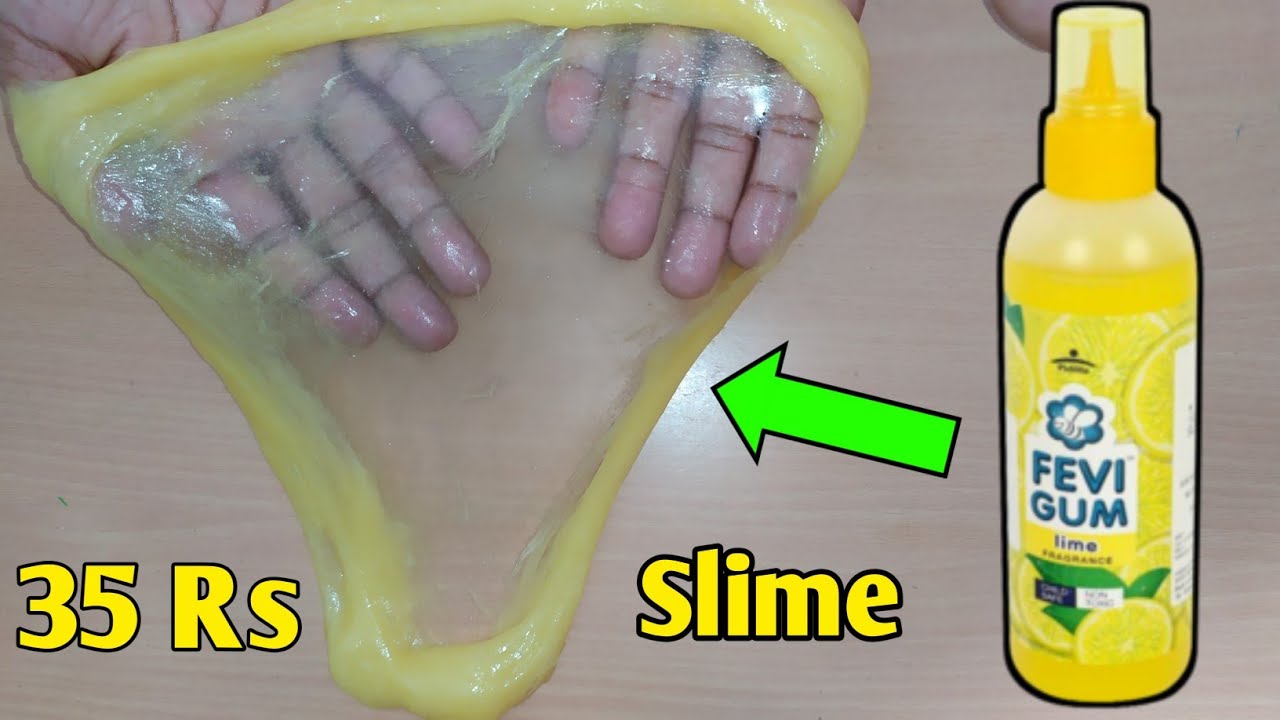 Fevigum Slime l How To Make Slime Using Fevigum l How To Make Slime ...