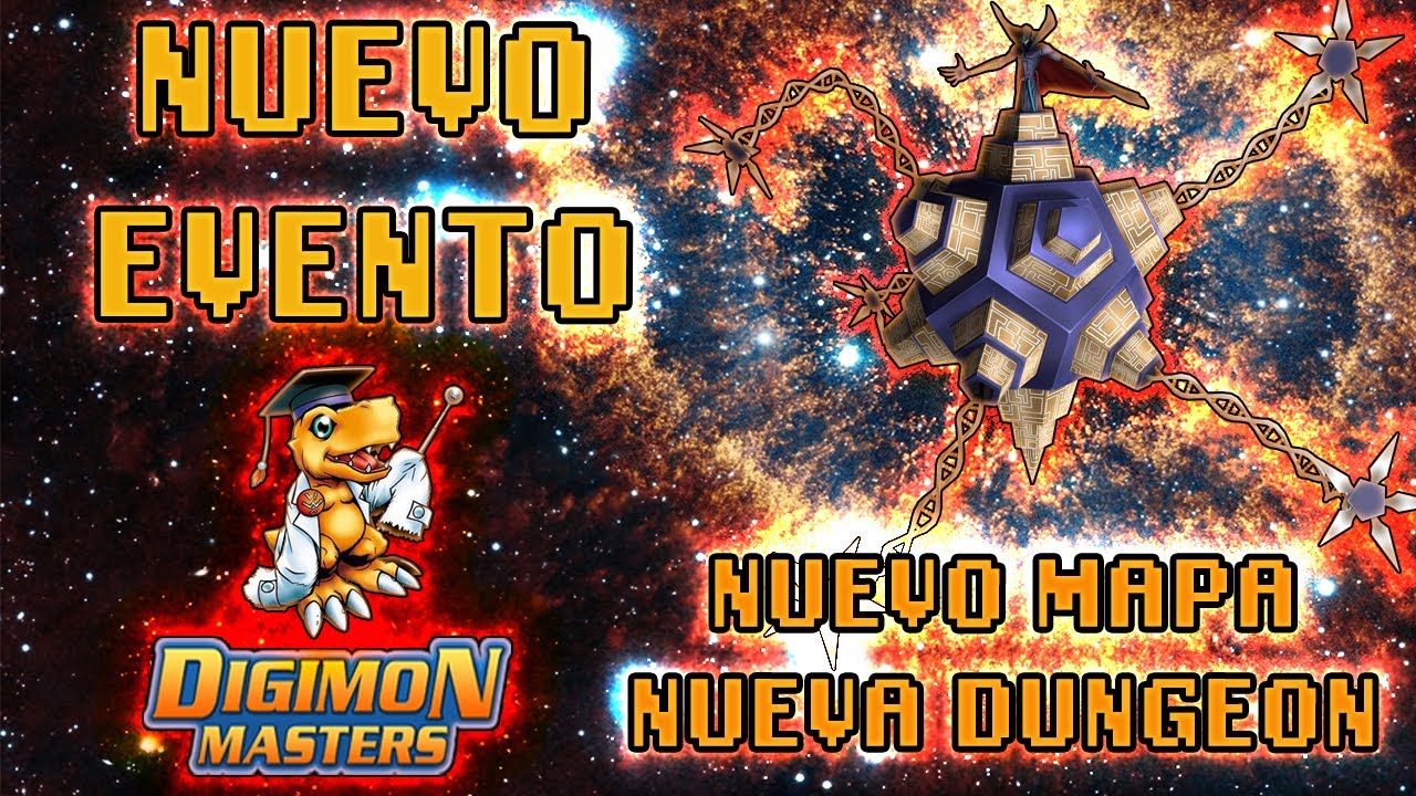 LADMO: Nuevo Evento de Digimon Masters con la Dungeon y mapa de ...