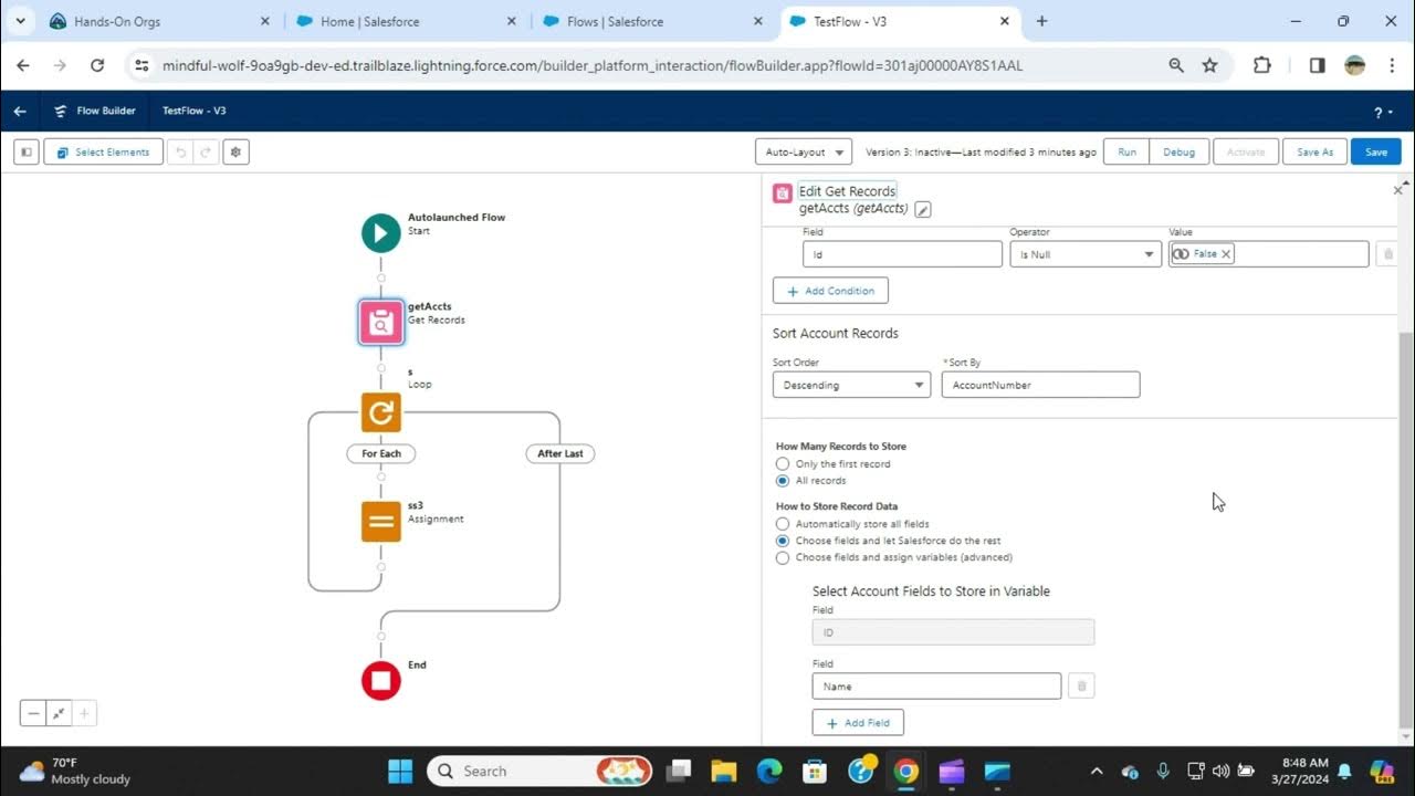 No Limit for record retrieval, Limitation of Salesforce Flows - YouTube