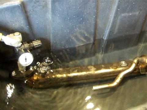 egr cooler test - YouTube