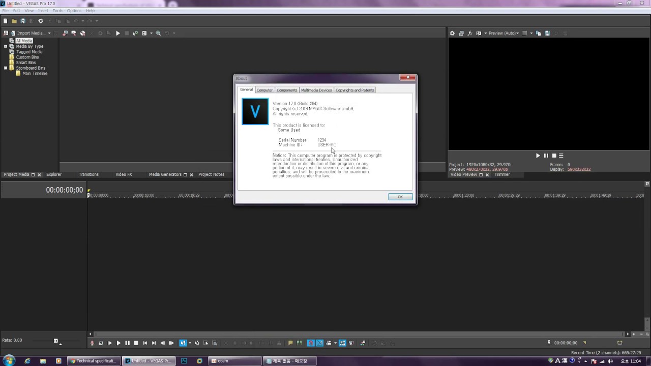 Vegas Pro 17 on Windows 7 : Works Fine - YouTube