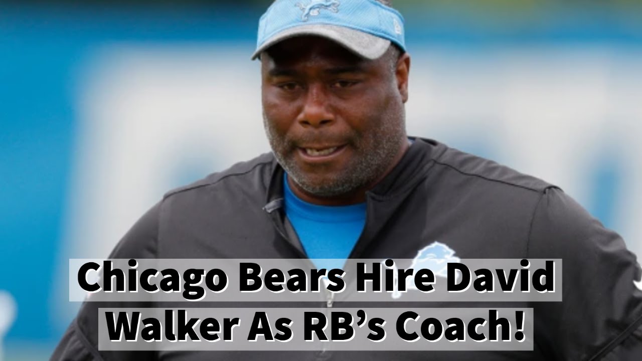 Chicago Bears Hire David Walker As RB's Coach! - YouTube