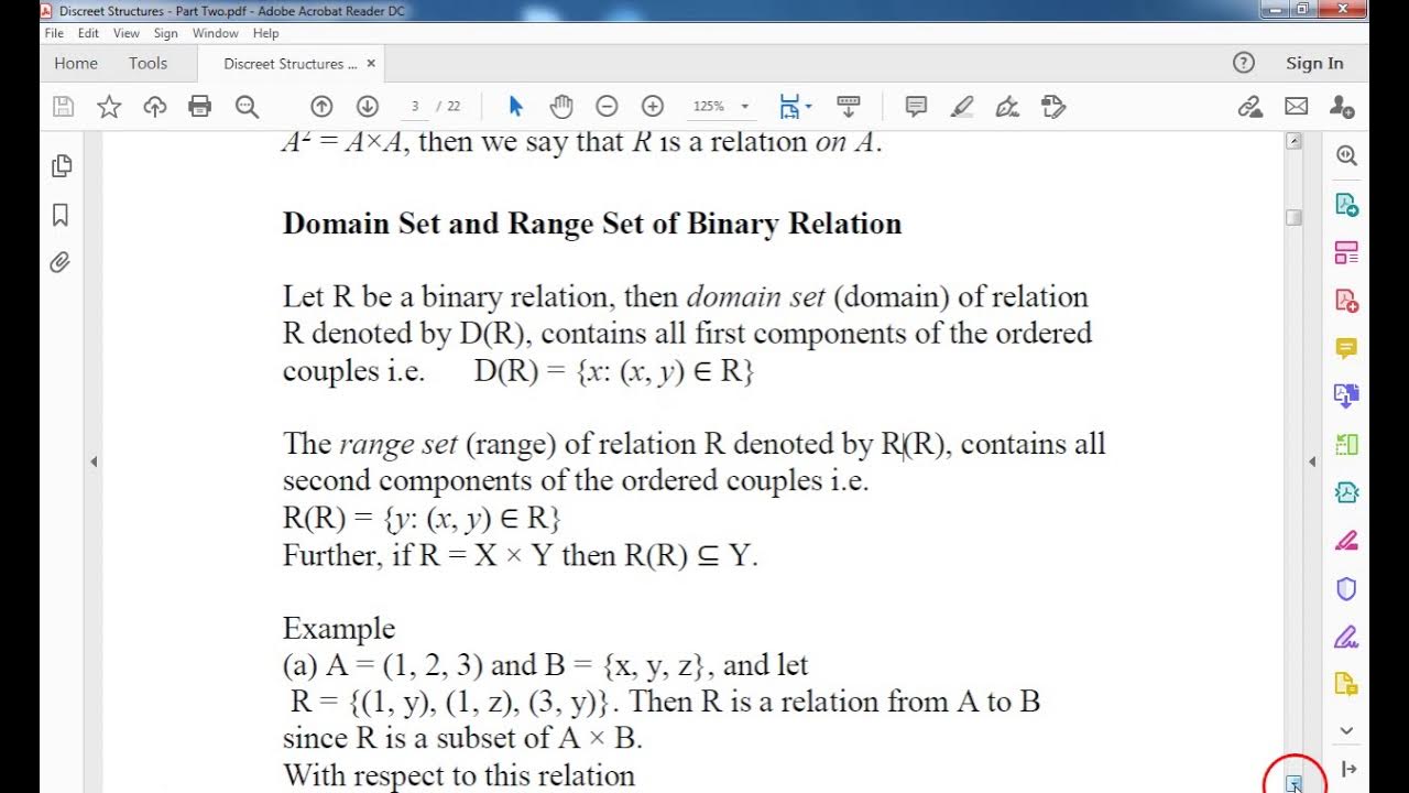 Discreet Structures 1 - Part Two - 1 - YouTube