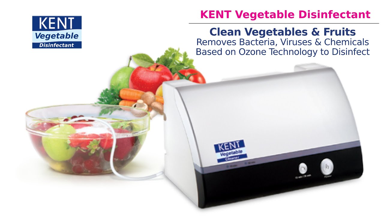kent Vegetable And Fruit Disinfactant /Cleaner - YouTube