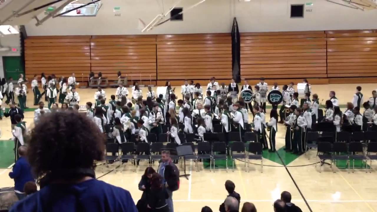 Pride of Mayfield - Band Finale Exit - YouTube