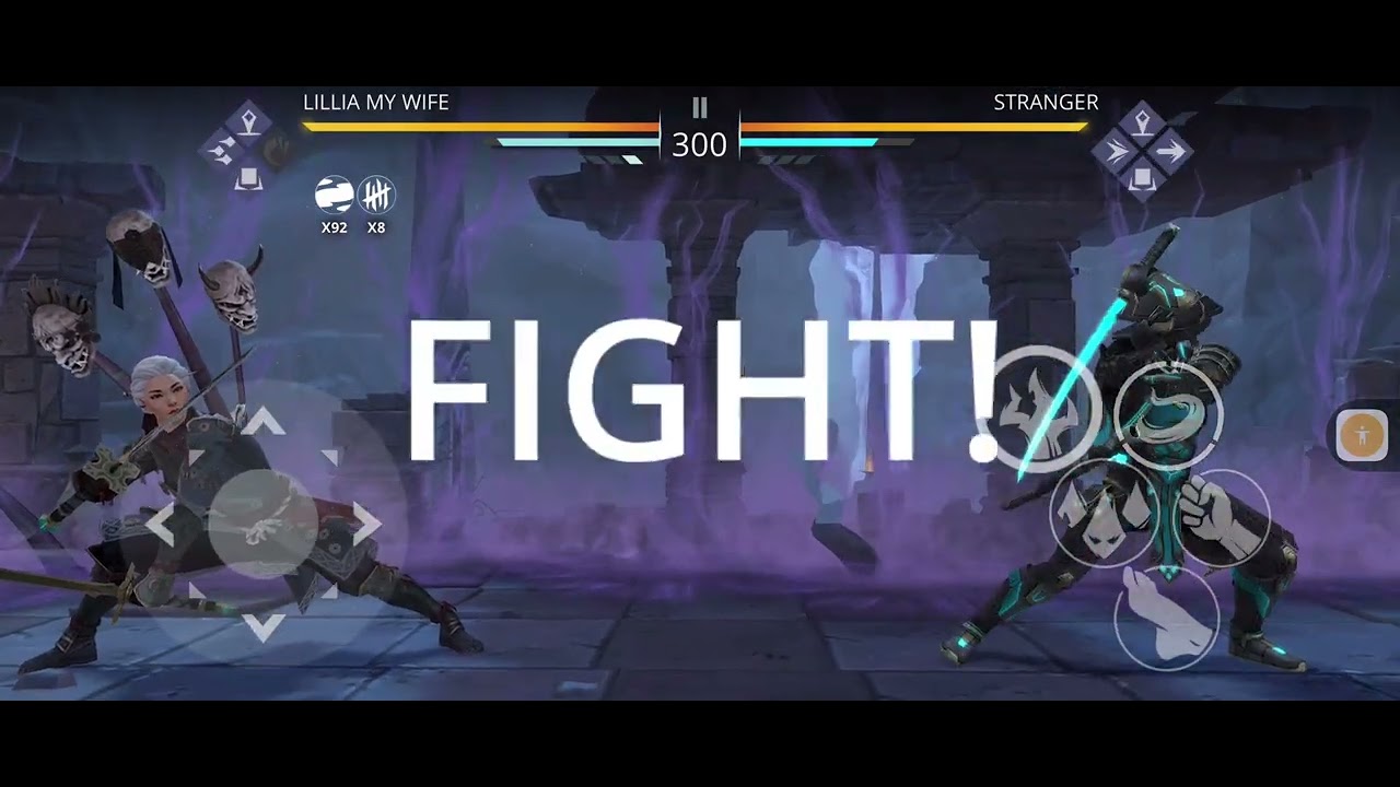 Shadow Fight 3: DFT vs Stranger (full video) - YouTube