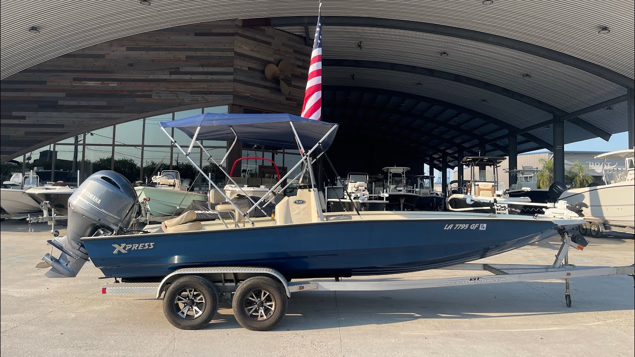 2016 Xpress H22B w/ Yamaha 150hp - YouTube