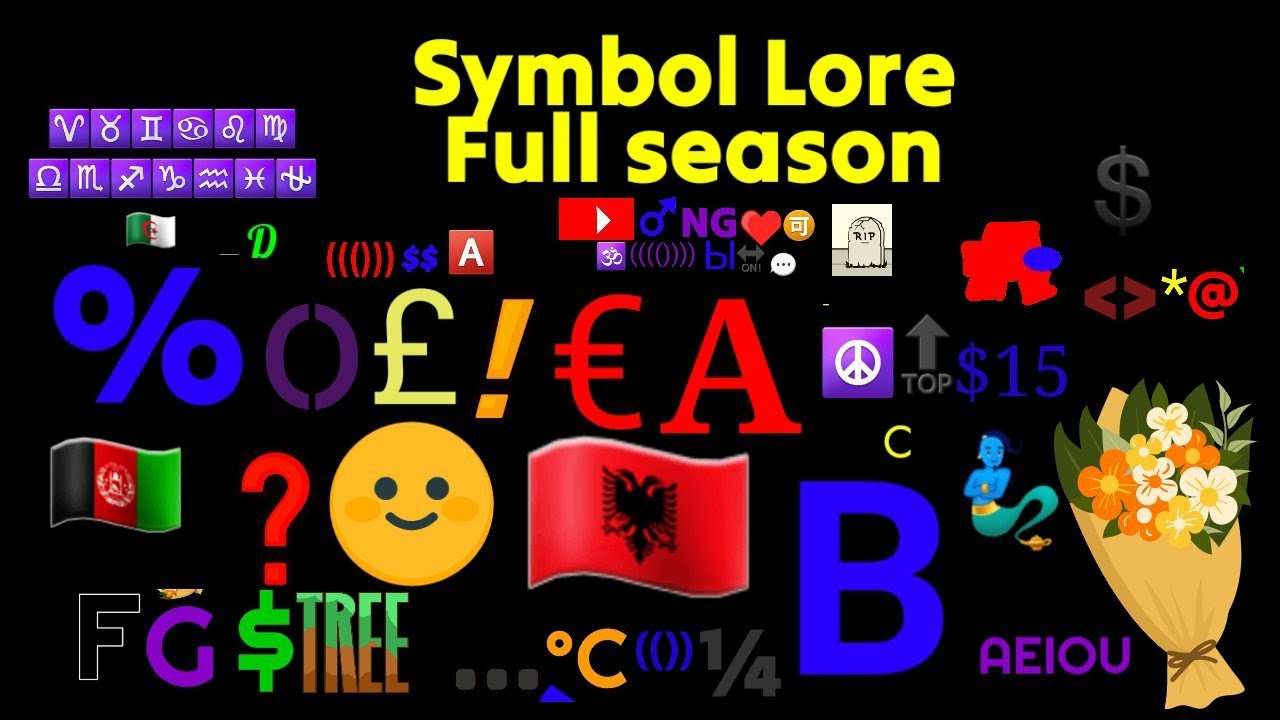 Symbol Lore All Parts Full Season - YouTube