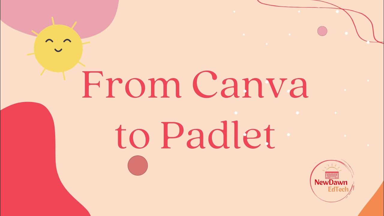 From Canva to Padlet - YouTube