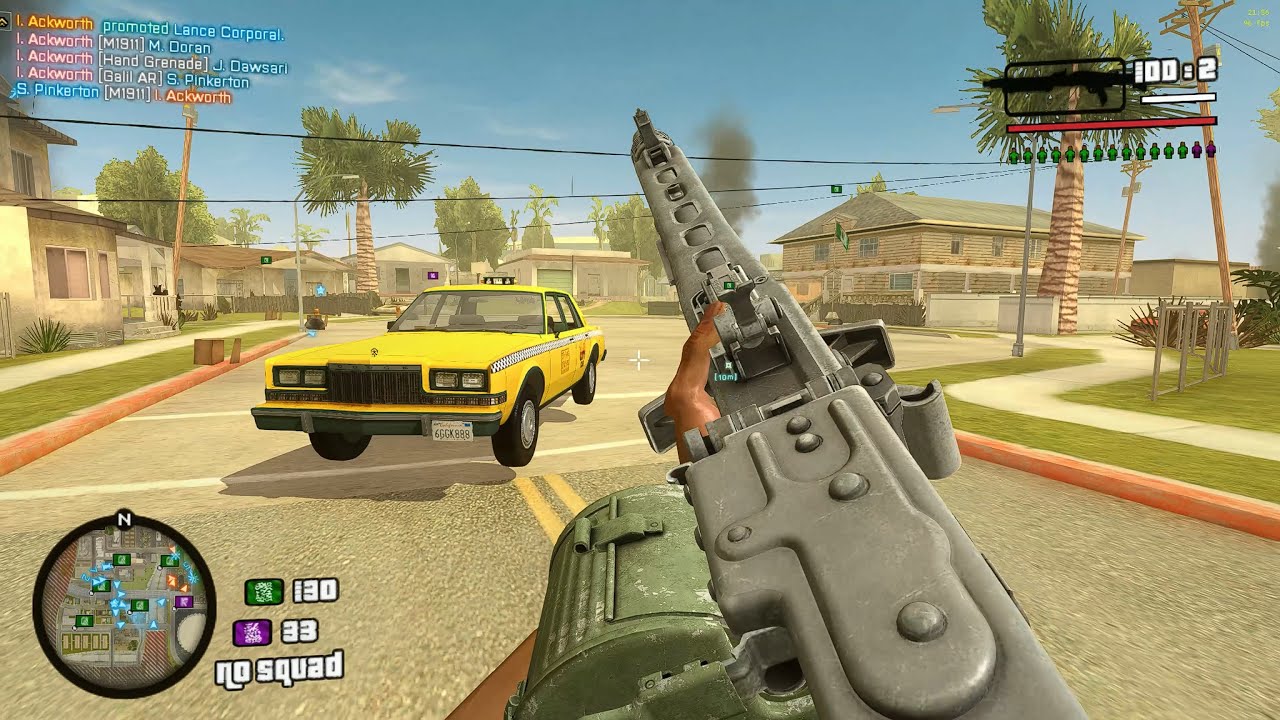 Battlefield 2: GTA San Andreas gameplay (No Commentary) - YouTube