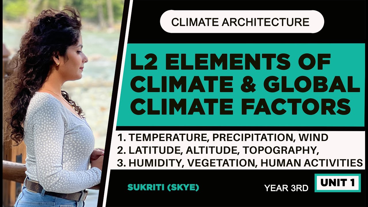 L2 Elements of climate: What & Why, Temperature, Precipitation, Wind ...