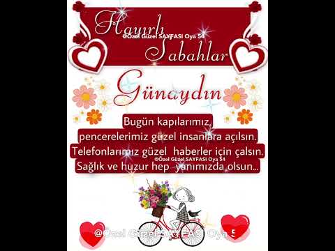 Hayırlı Sabahlar Günaydın 🌹