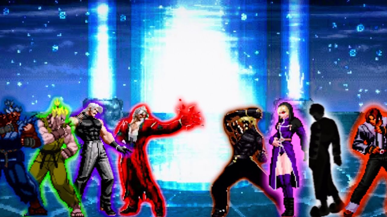 [KOF MUGEN] RUGAL - AKUMA TEAM VS SUPER - ULTRA BOSS TEAM - YouTube