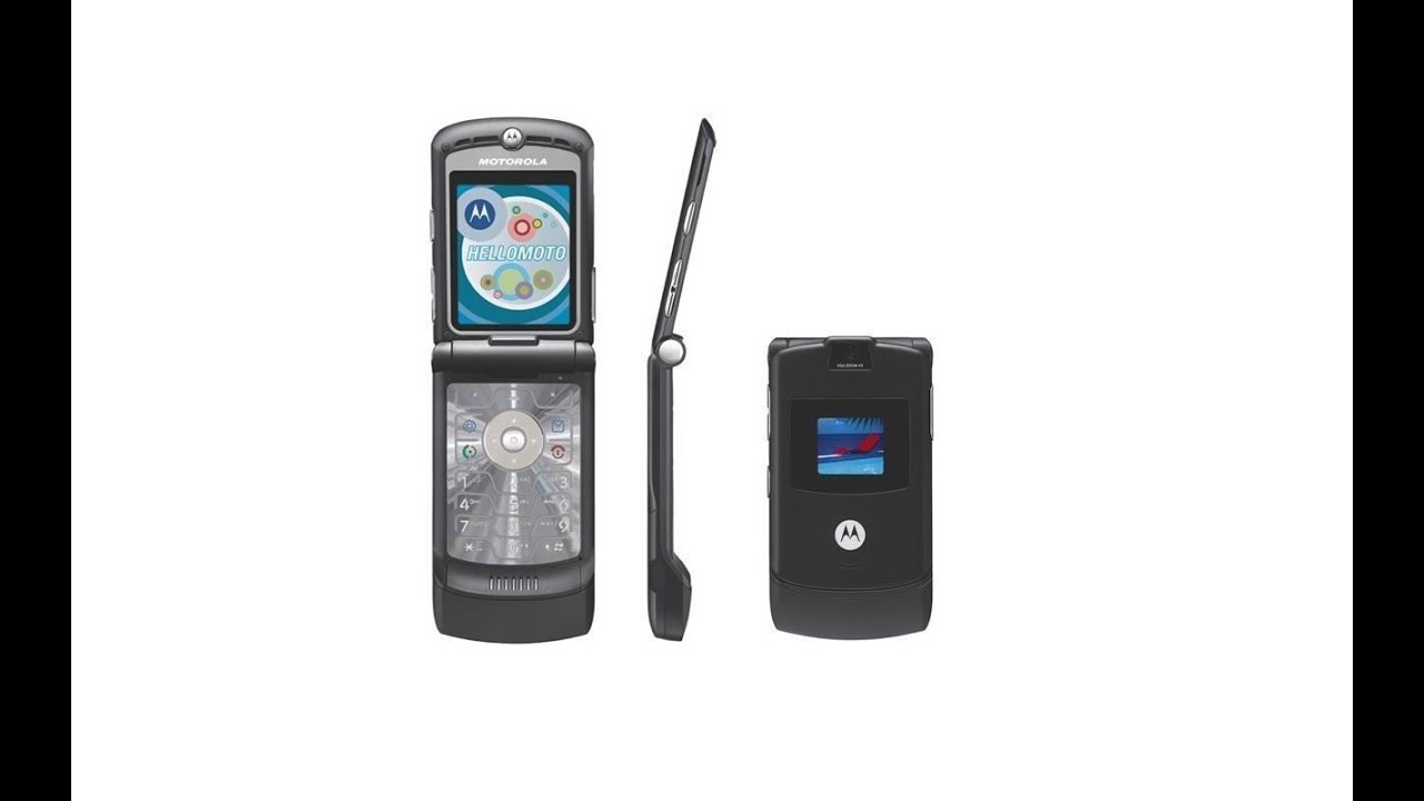 Retro Review | Motorola RAZR V3 Black | @oEduardoMoreira - YouTube