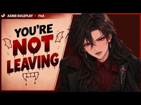 Your Mysterious Vampire Neighbor Won't Let You Go Out Tonight [ASMR] [F4A] [Protective] [Stalker]