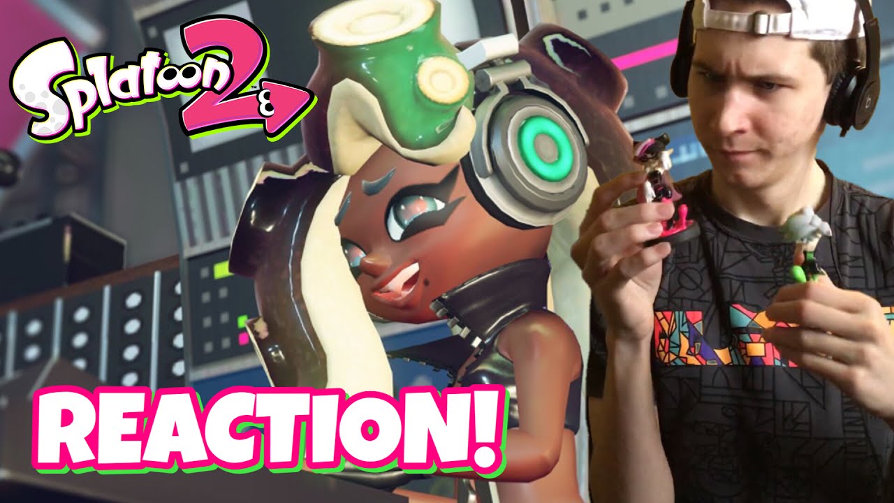 Marina and Pearl Reveal REACTION! (Splatoon 2 Direct) - YouTube