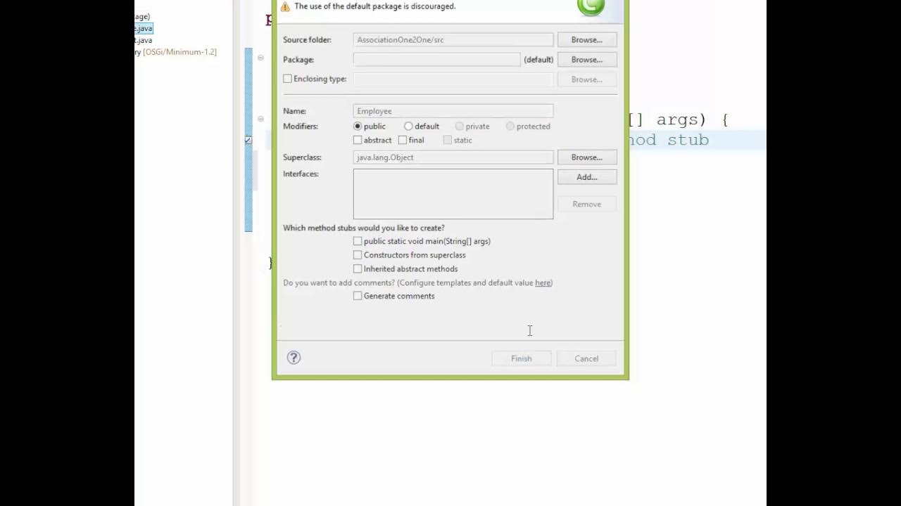 Java basic tutorial 09: Association One To One - YouTube