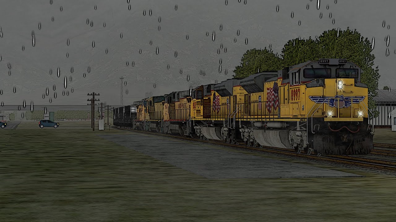 Open Rails - Soldier Summit | UP Train C-SKTR (Skyline Mines Loadout ...