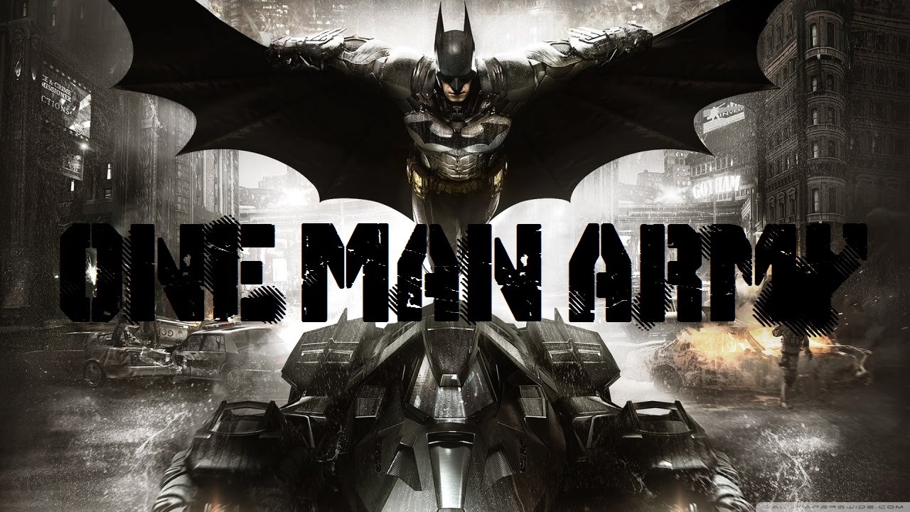 batman arkham knight- one man army challenge - YouTube