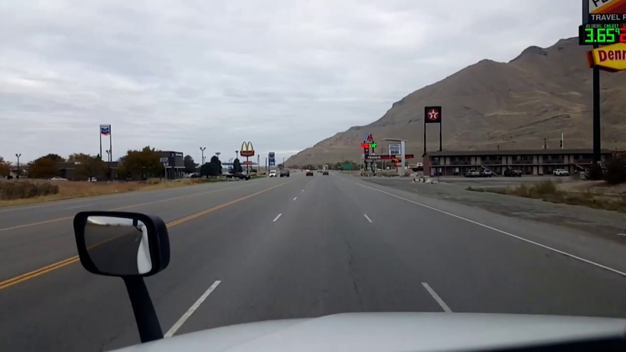 BigRigTravels LIVE! Lake Point, Utah to Pequop Summit, Nevada ...