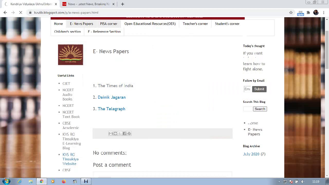 How to use the library blog - YouTube