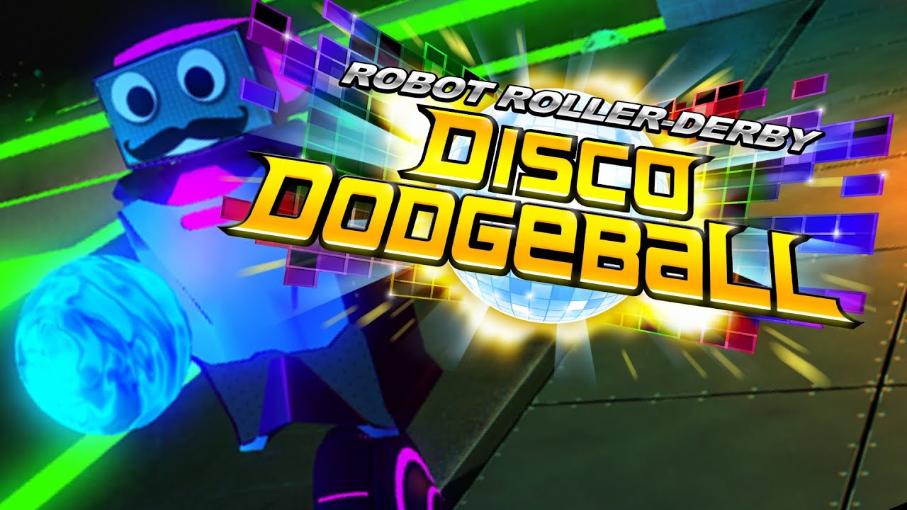 OVER THE TOP FUN! | Robot Roller-Derby Disco Dodgeball - YouTube