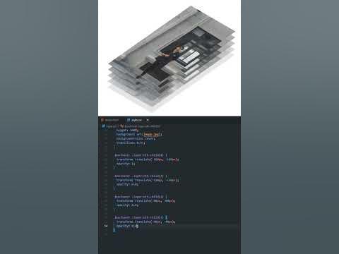 Hiệu ứng di chuột lớp hình ảnh CSS 3D #shorts #frontend #css #html #html5 #css3 # ...