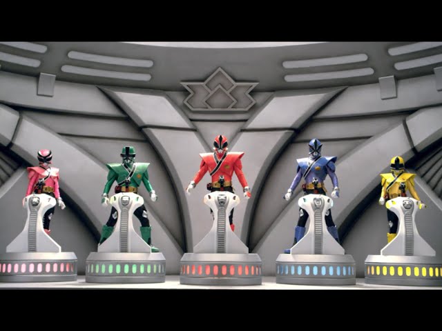 Power Rangers Samurai Red Ranger Mega Mode