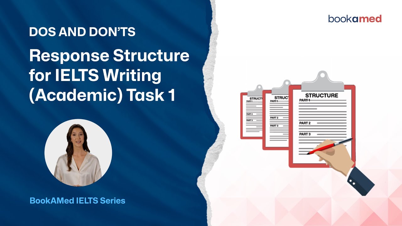 Response Structure for IELTS Writing Academic Task 1 | BookAMed IELTS ...