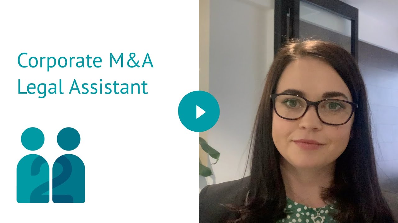 Corporate M&A Legal Assistant - YouTube