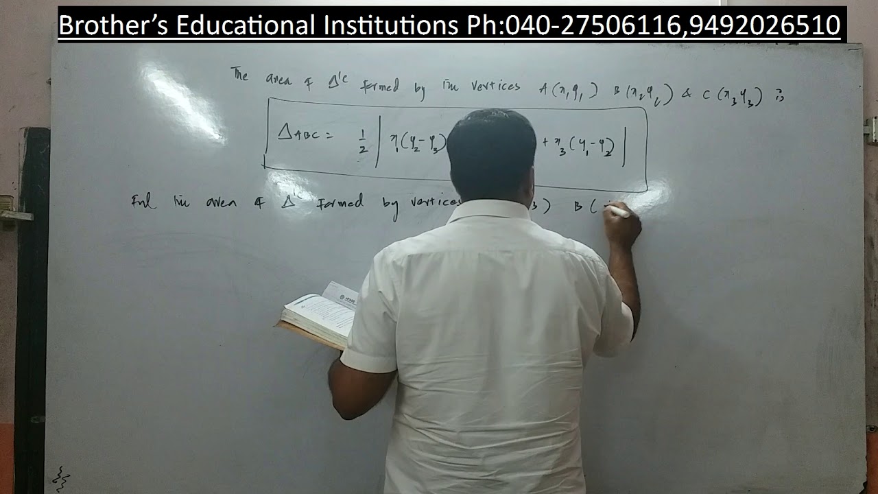 8.Co-ordinate geometry ex-3 - YouTube