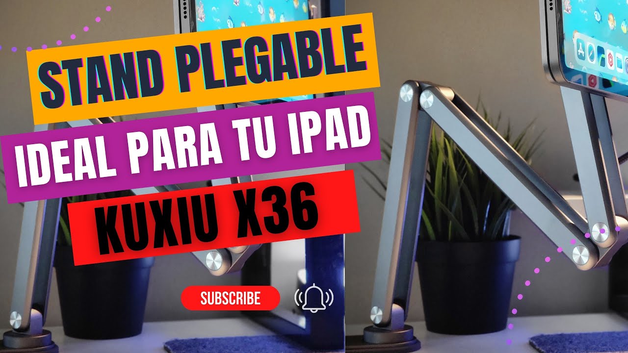 El mejor accesorio para tu iPad en 2025, soporte magnético plegable! Kuxiu x36 - YouTube