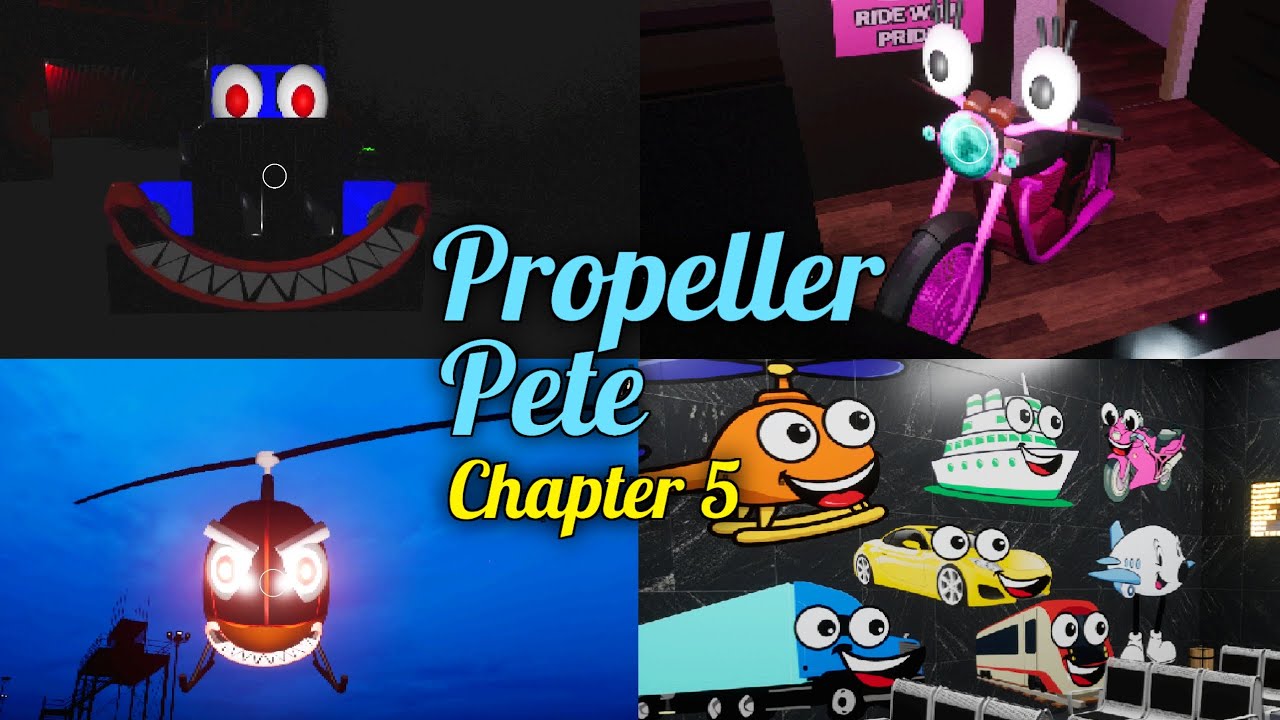 Propeller Pete - Chapter 5 [Mascot Horror] Gameplay - YouTube