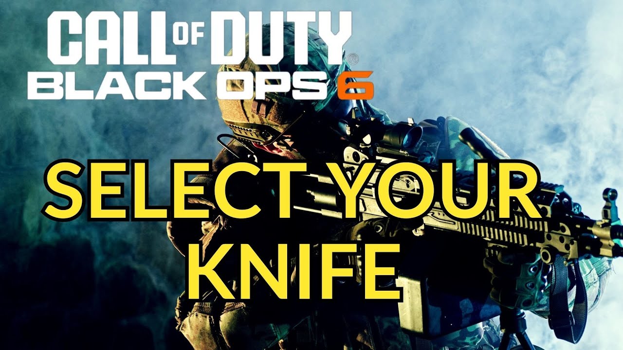 How to Switch to Knife in COD Black Ops 6 | BO6 Tutorial - YouTube