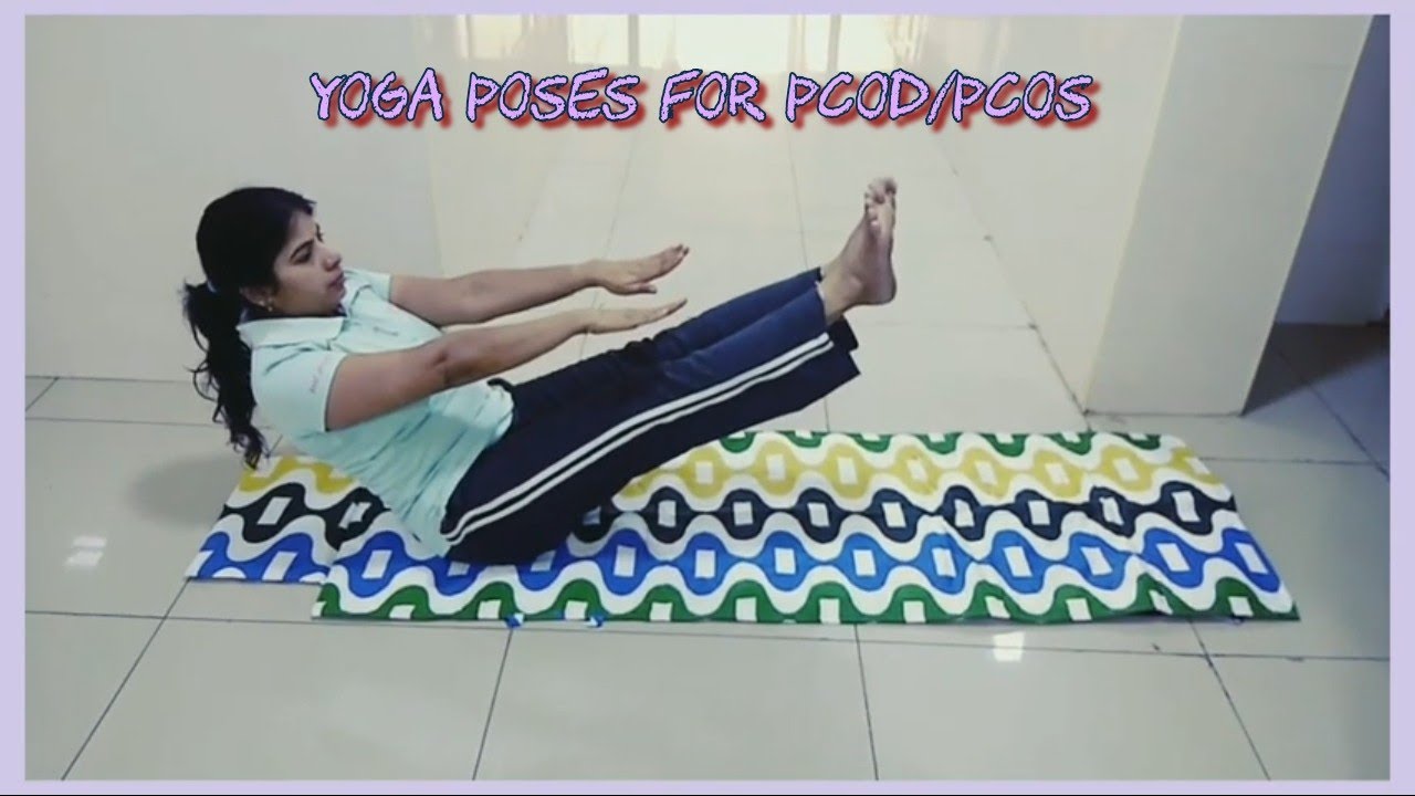 # Yoga poses for PCOD/PCOS //Just begin # - YouTube