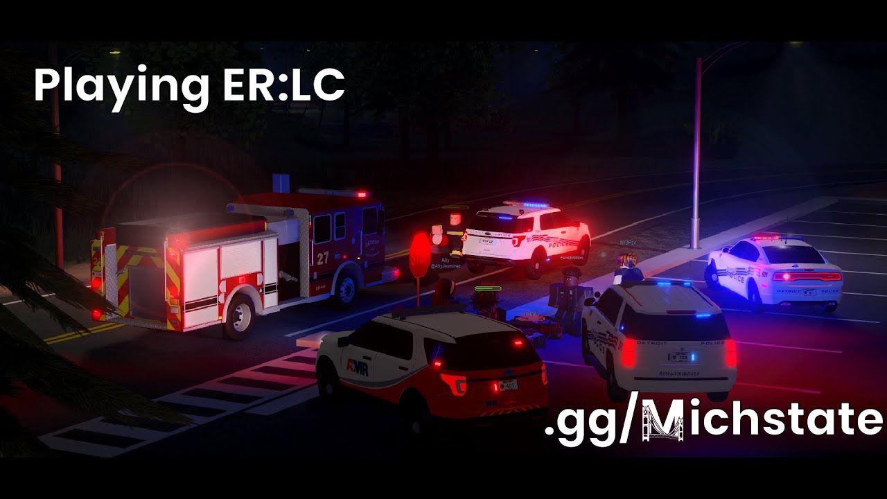 Playing ER:LC | Michigan State Roleplay - YouTube