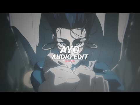 ayo (slowed) - dhurata dora ft. dj geek [edit audio]