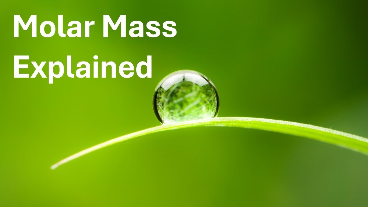 Molar Mass Explained - Molar Mass examples of Methane - Glycine - and ...