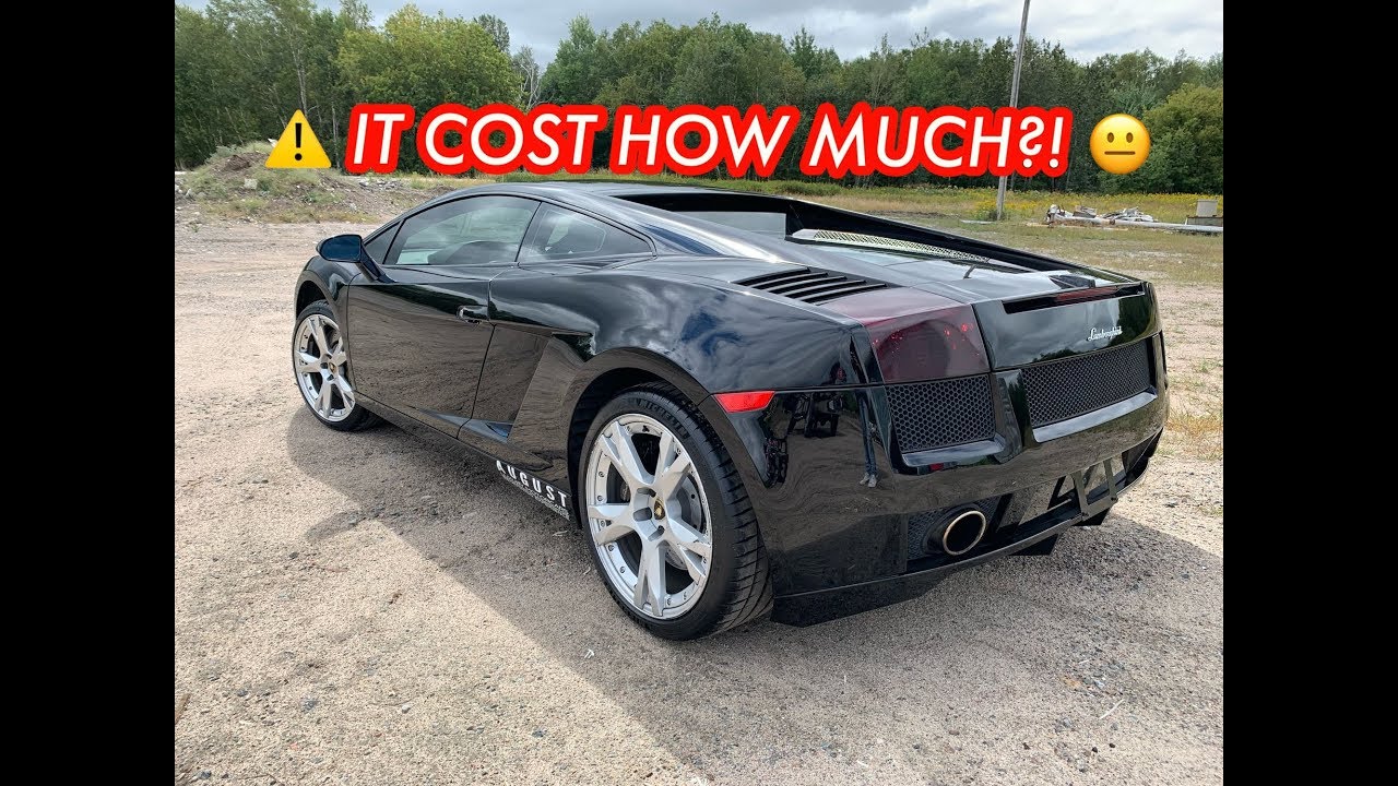 what it COST to REBUILD DAVE at DAILY DRIVEN EXOTICS WRECKED LAMBO ...