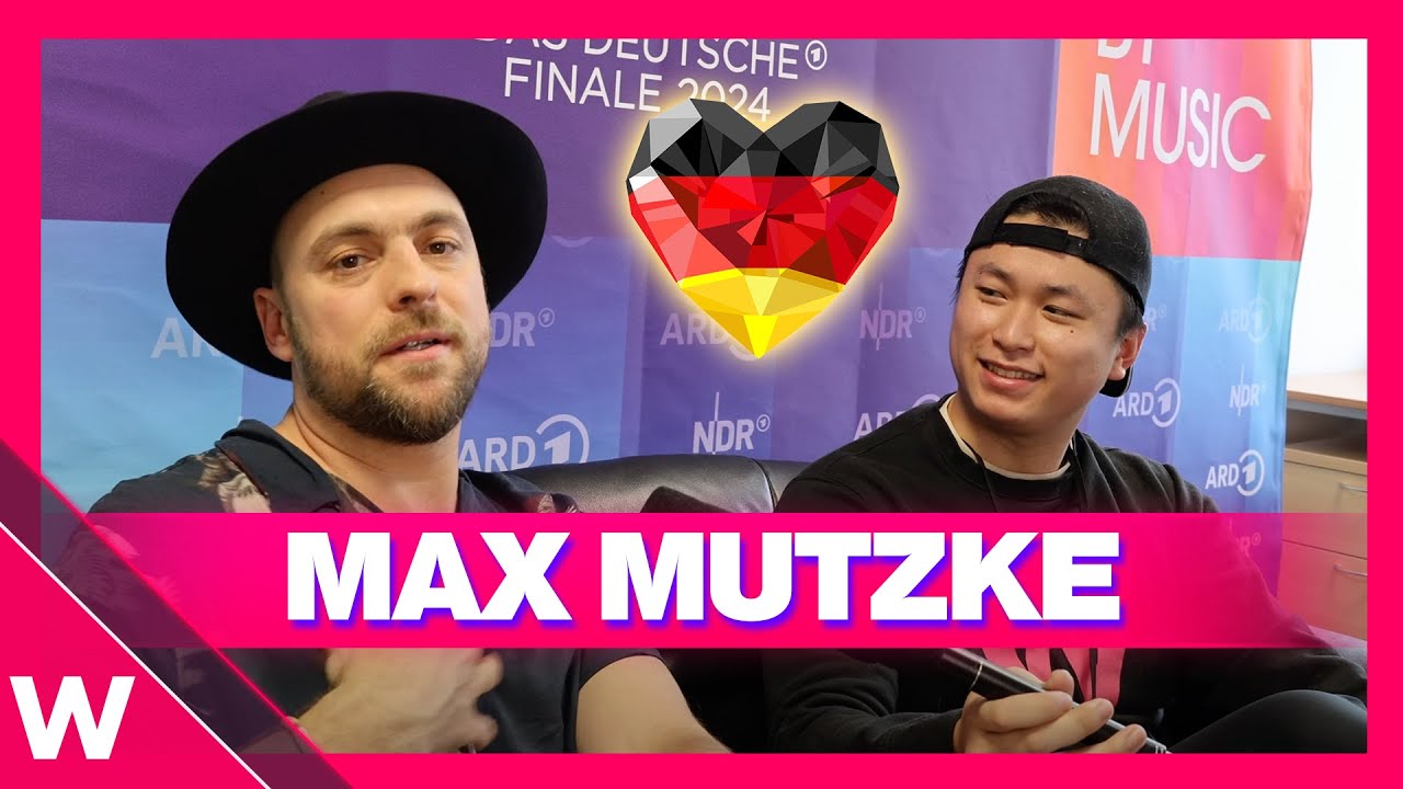 🇩🇪 Max Mutzke on "Forever Strong" | Das deutsche Finale 2024 interview ...