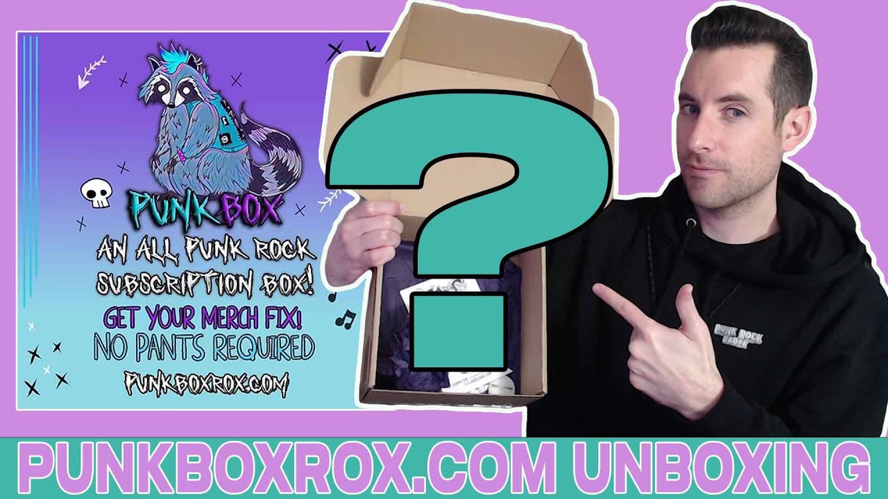 UNBOXING - Punk Box Monthly Subscription Mystery Box - YouTube